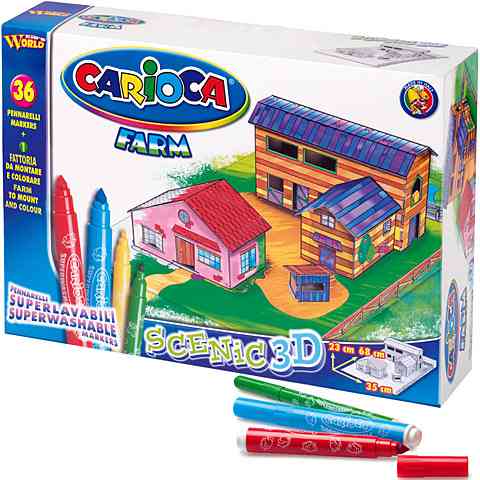 Farma 3D set za bojanje - Carioca kupovina IgračkeShop
