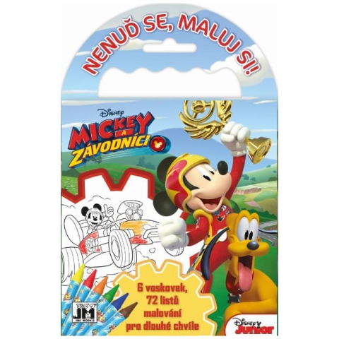 Mickey Mouse bojanka sa 6 masnih bojica kupovina IgračkeShop
