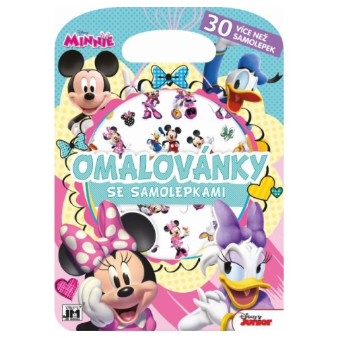 Minnie Mouse bojanka sa naljepnicama kupovina IgračkeShop